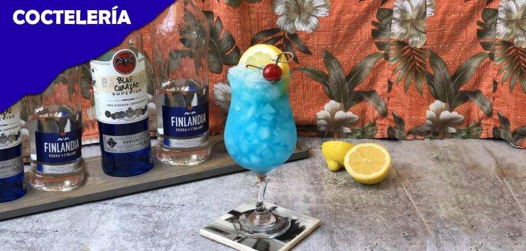 Disfruta de Laguna Azul: receta de coctel con vodka azul