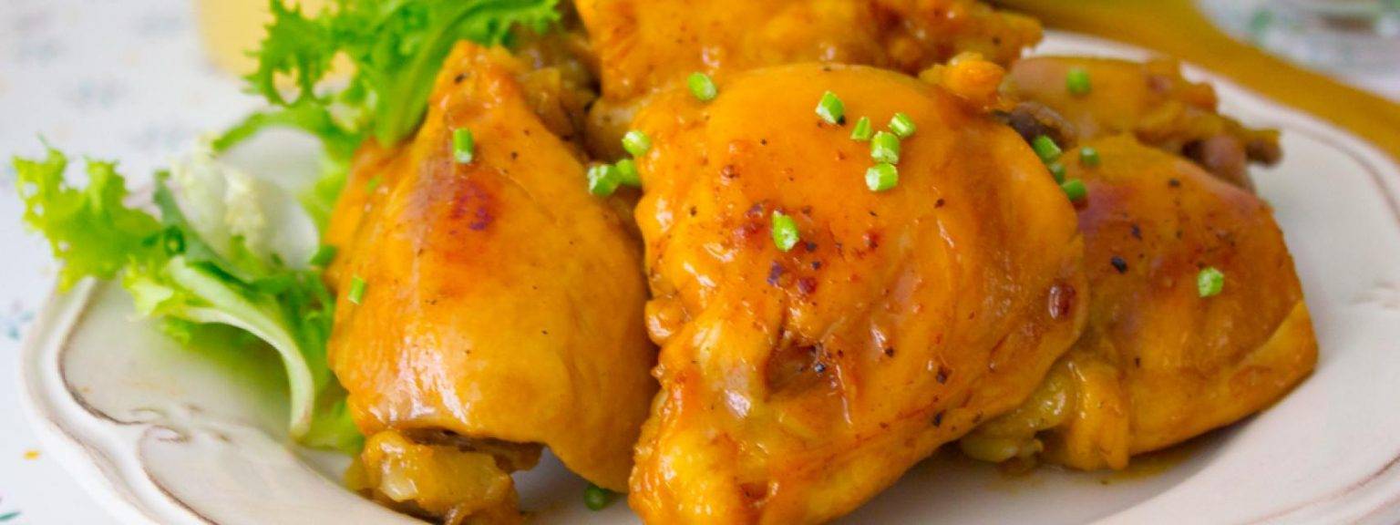 Receta delicioso Pollo en Salsa de Cacahuate | Frito y Cocido